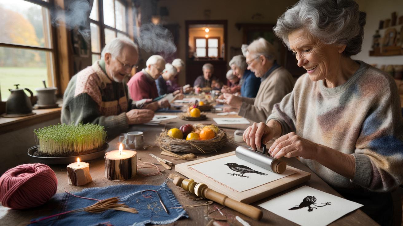 Autumn hobby trends for seniors that make retirement brighter: just in time for Christmas 2025