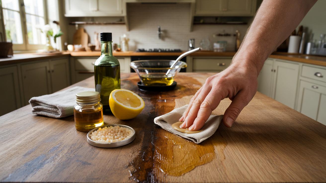 Britons are rubbing 3 pantry staples into tired wood: save £120, 9 ...