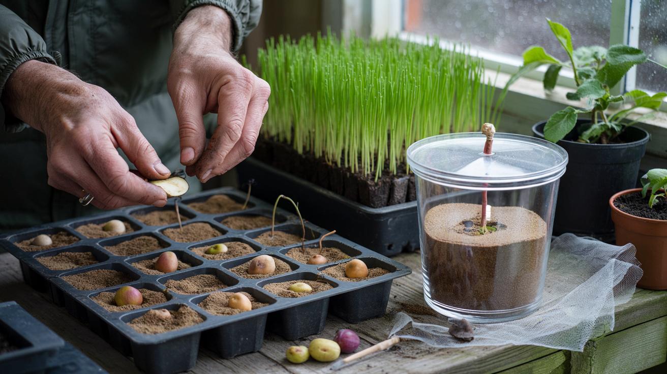 Brits are raising 48 fruit rootstocks for £0 from saved pits: could you ...