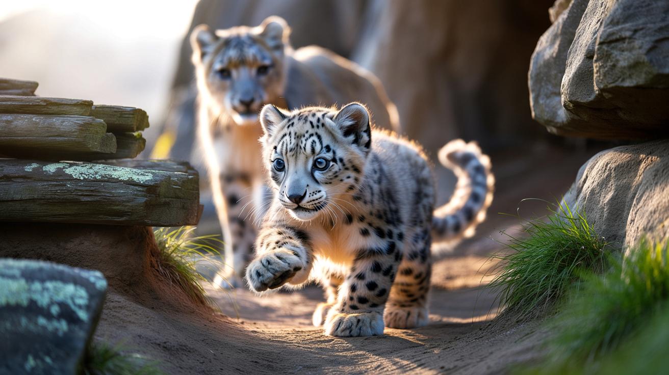 Chester Zoo’s rare snow leopard cub is named: 4,000 left—will you watch ...