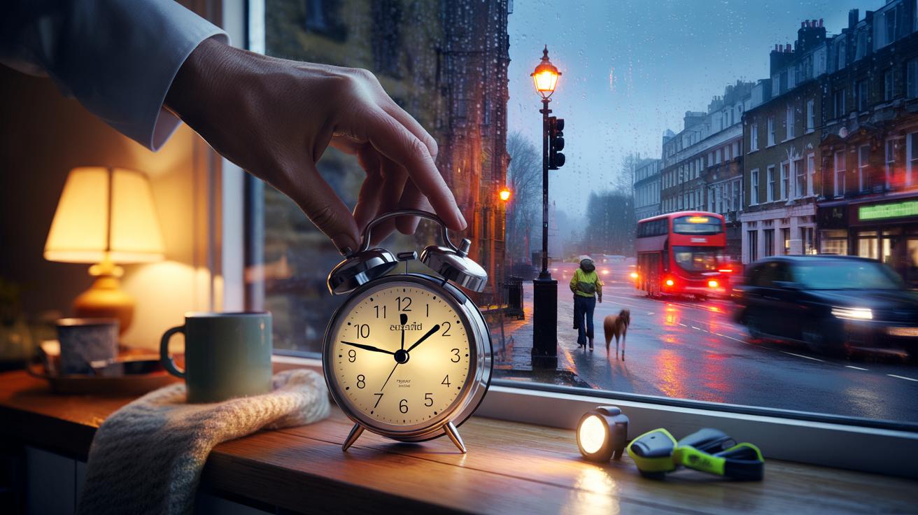Clocks go back 1 hour at 2am this Sunday: will you lose light at 4.44pm ...