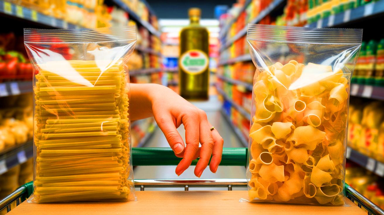 Eighty per cent eat it, but that bright-yellow pasta in your trolley ...