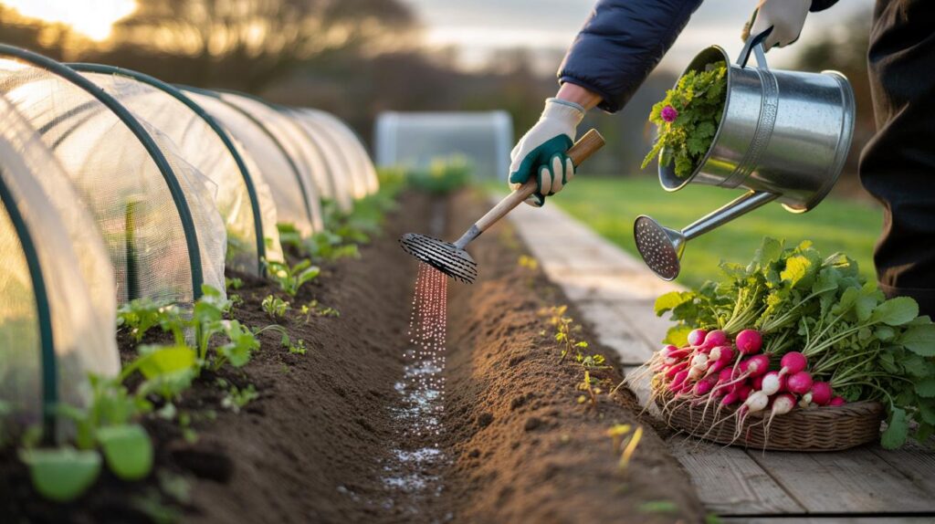 First frost in 14 days: will you get 60 crunchy winter radishes with ...