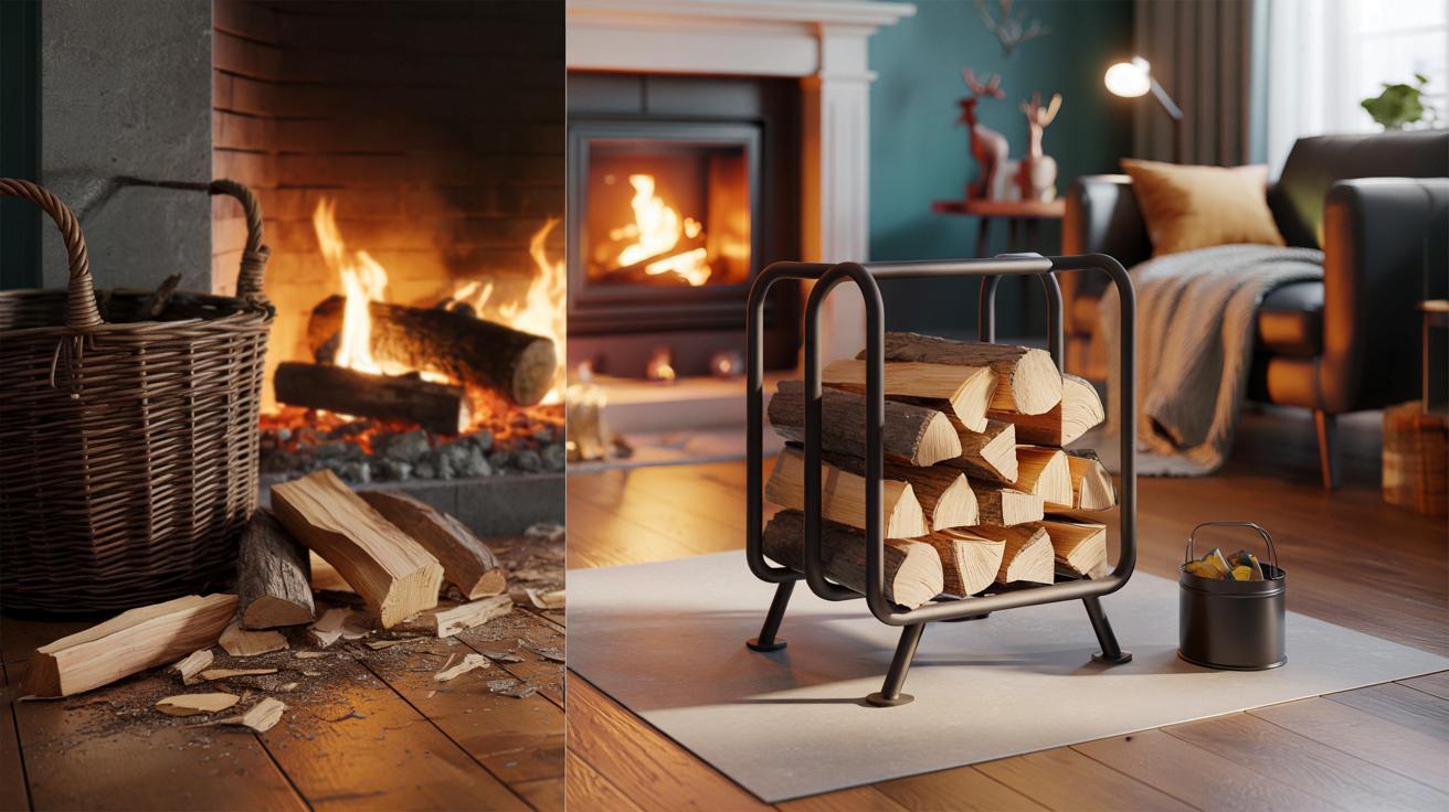 From chaos to calm: the €9.99 LIDL log rack that saves your floor space ...