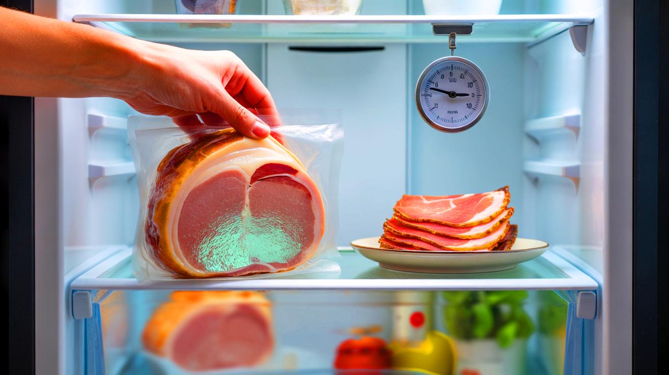 Ham past its use-by date: should you risk it? what 3 checks, fridges at ...