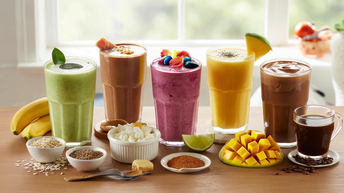 Healthy Breakfast Ideas: 5 High-Protein Smoothie Recipes That Will Keep ...