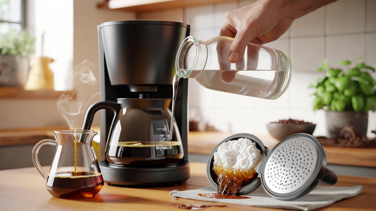 How a splash of vinegar keeps your coffee maker clean and your brew ...