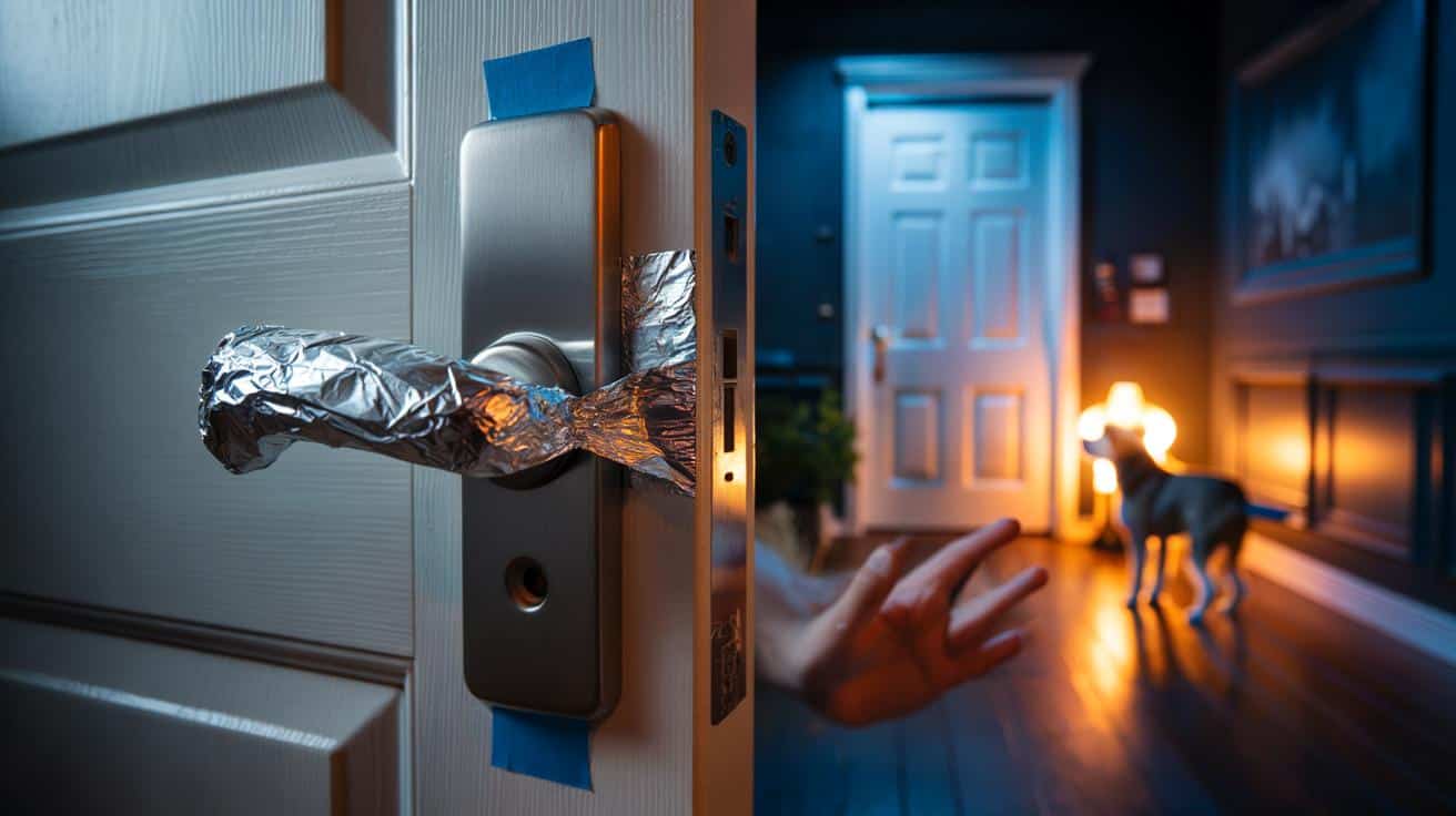 More people are putting aluminum foil on door handles: here’s why