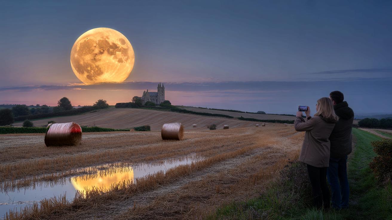 October harvest moon: will you see 2025’s first supermoon at 18:20 BST ...