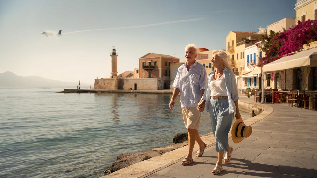 Over-60s, fancy 26°C in October? crete’s gentle seas, 4-hour flights ...