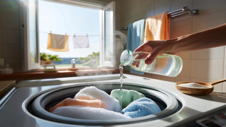 Your towels still smell after washing? the 60°C wash, 1 cup of vinegar ...